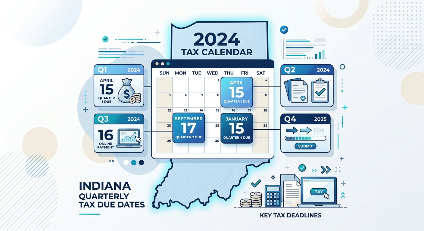 Indiana Quarterly Estimated Taxes: 2026 Guide for Hoosier Taxpayers ...